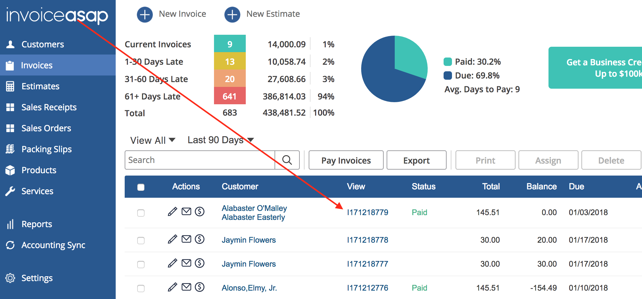 Web Dashboard: Delete/Refund Payment – InvoiceASAP Support