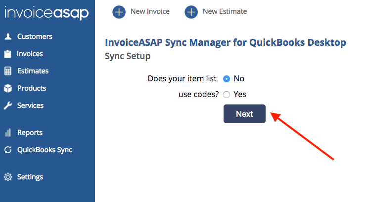 Web Dashboard: Sync payments from Quickbooks for PC to InvoiceASAP ...