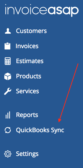 Web Dashboard: Viewing the QuickBooks Online Sync Log – InvoiceASAP Support