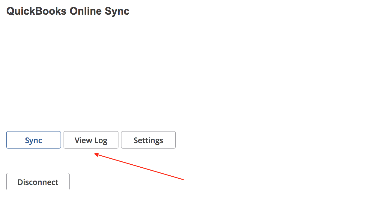 Web Dashboard: Viewing the QuickBooks Online Sync Log – InvoiceASAP Support