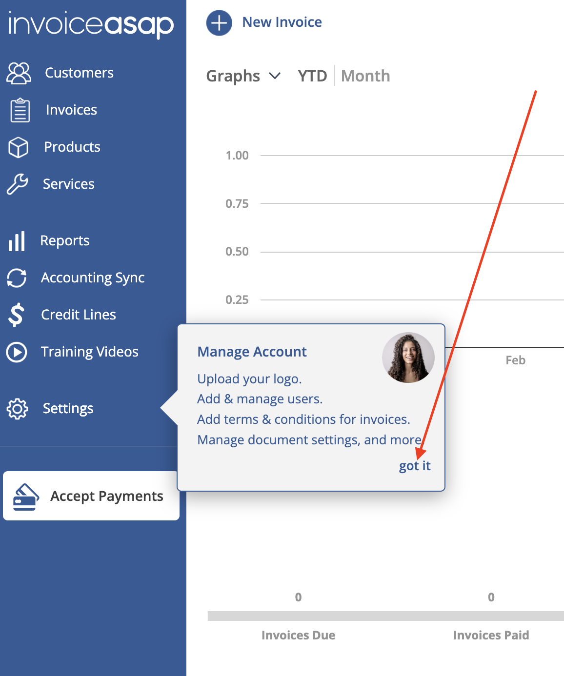 Web Dashboard: Create an InvoiceASAP Account – InvoiceASAP Support