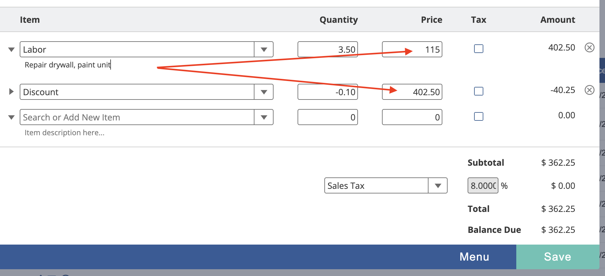 Web Dashboard: Edit an Invoice – InvoiceASAP Support