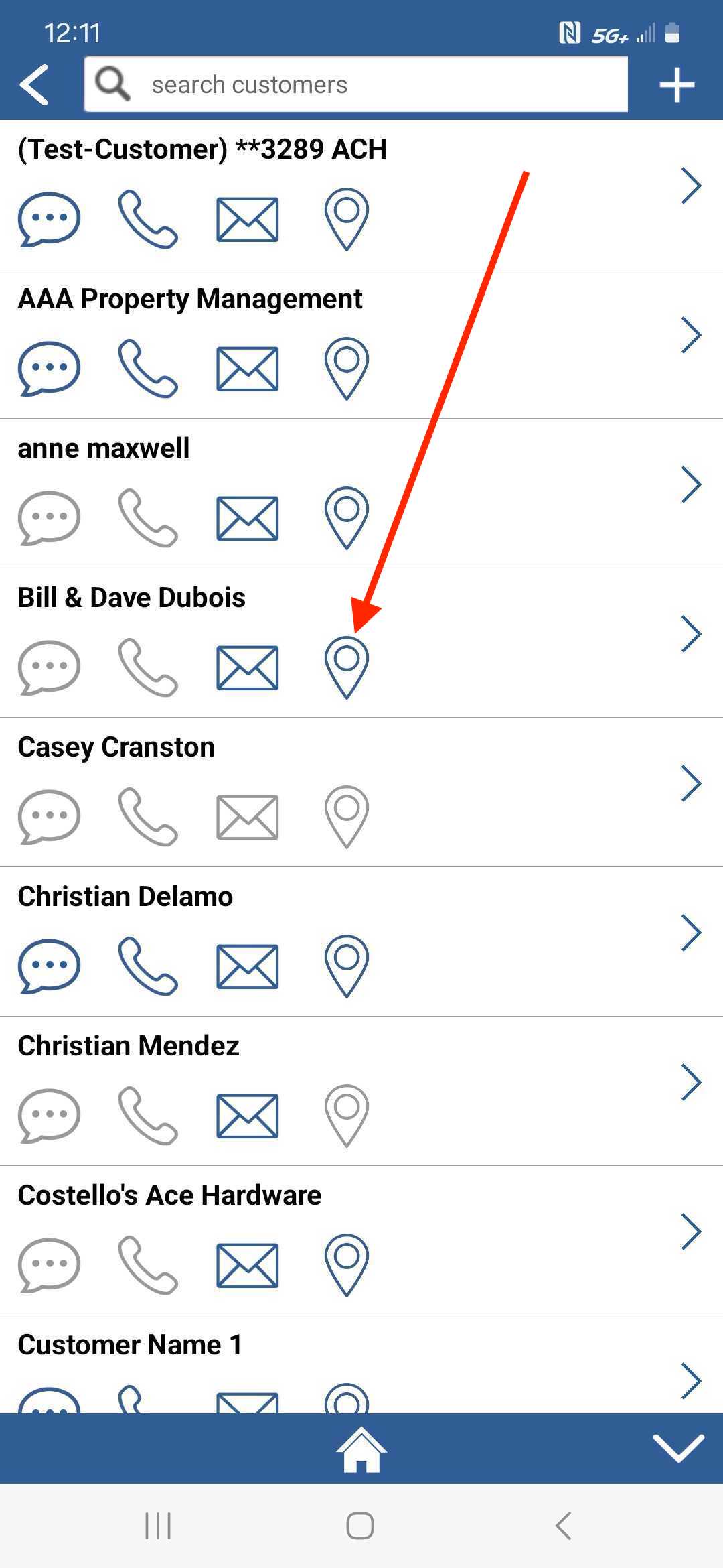 Mobile App: Tap to Map - Directions to Customer – InvoiceASAP Support