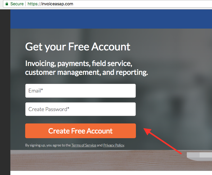 Web Dashboard: Create an InvoiceASAP Account – InvoiceASAP Support