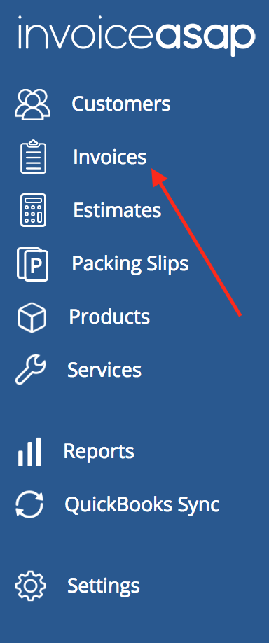 Web Dashboard: Edit an Invoice – InvoiceASAP Support