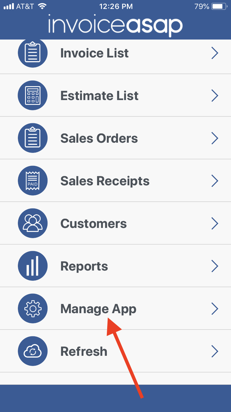 Web Dashboard: Update Inventory On Hand – InvoiceASAP Support