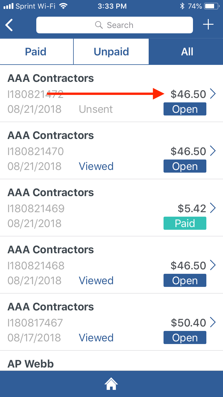 Mobile App: Capture Signatures on the App – InvoiceASAP Support