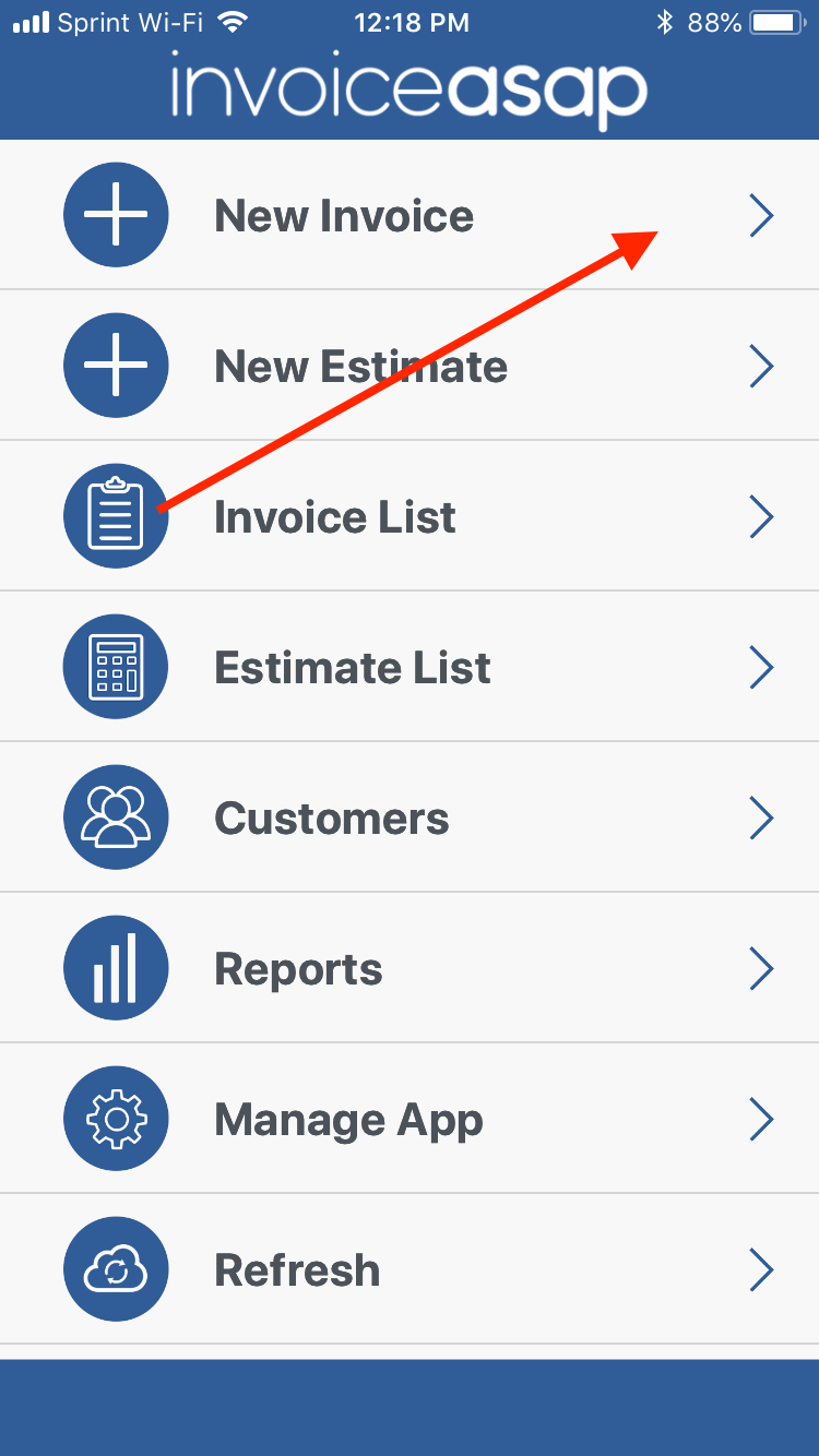 Mobile App: Capture Signatures on the App – InvoiceASAP Support