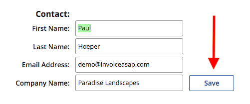 Web Dashboard: Add My First and Last Name to my Documents – InvoiceASAP ...