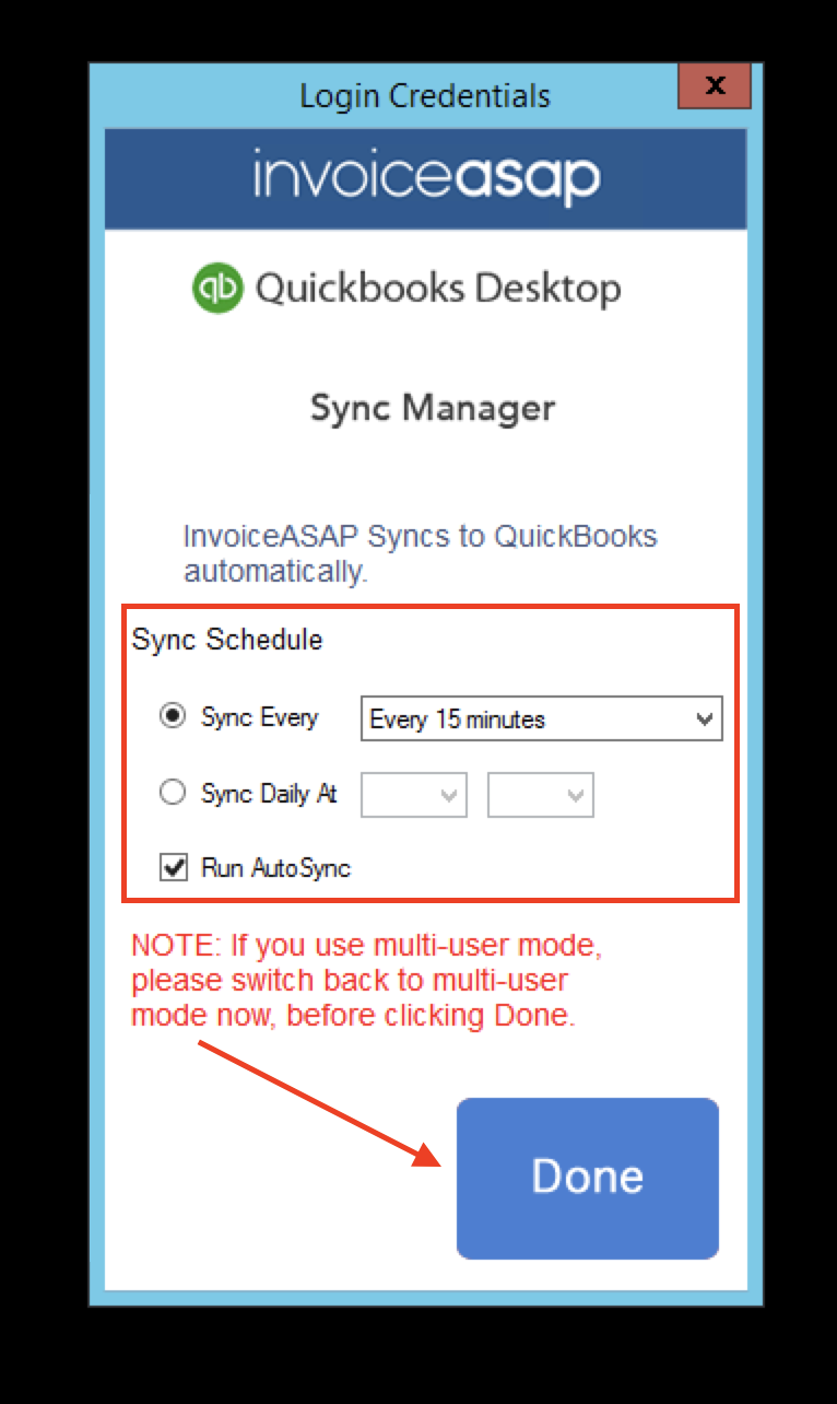 Sync Error: We have been unable to establish a connection with ...