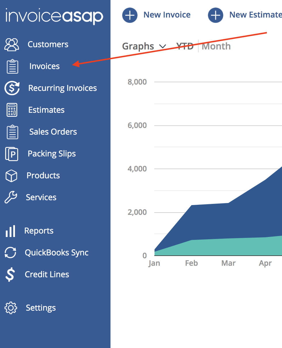 Web Dashboard: Taking a Credit Card Payment on the Web Invoice ...