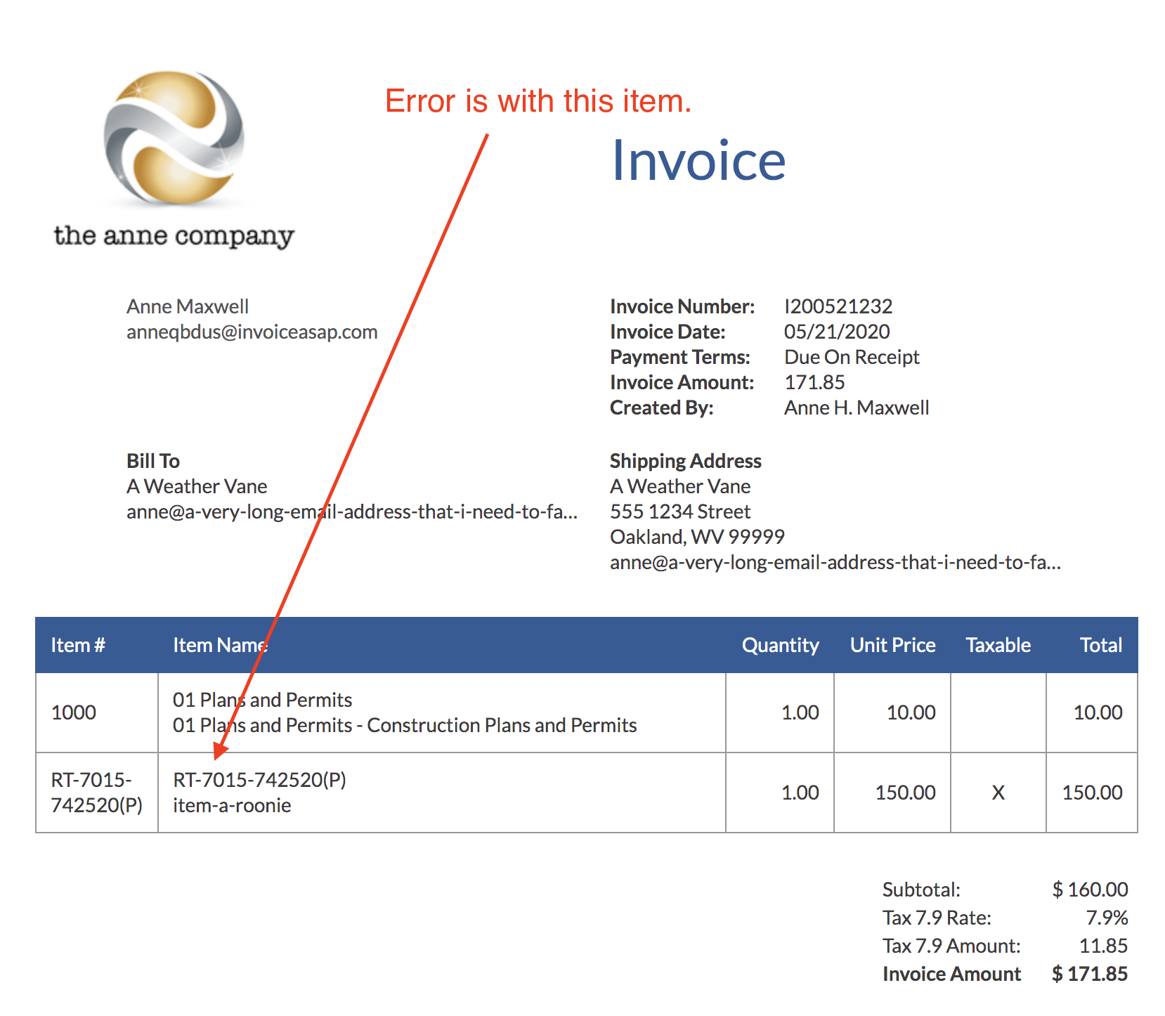 Sync Error Details 7 Object Reference Not Set To An Instance Of An Object Invoiceasap Support