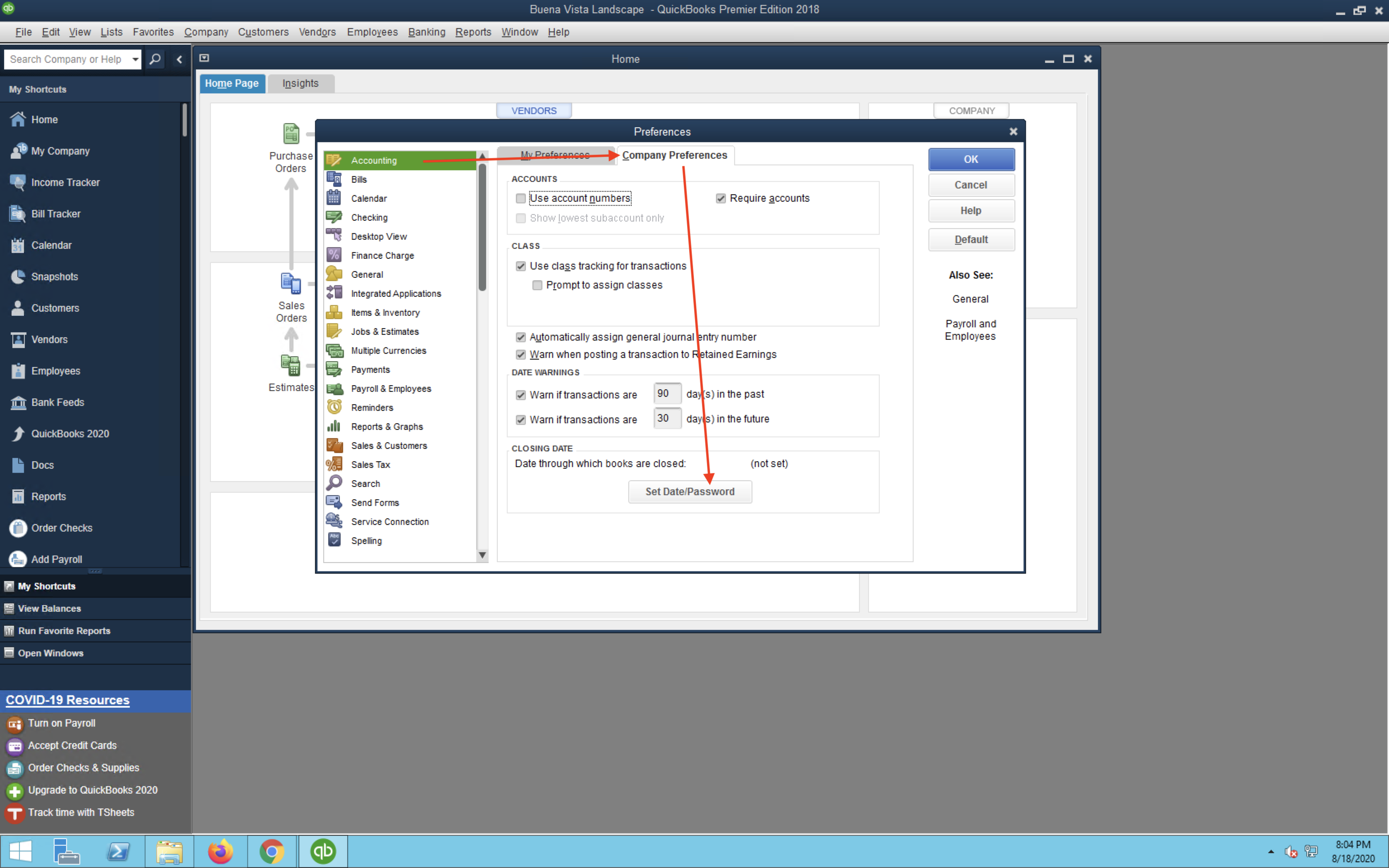 QBD: Close the Books in QuickBooks Desktop – InvoiceASAP Support